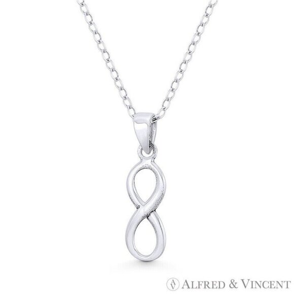 Alfred & Vincent | Jewelry | Infinity Symbol Figure 8 Charm Pendant In ...